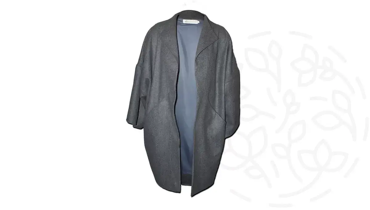 Charcoal Kyoto Coat - Exquisite Winter Jacket For Women