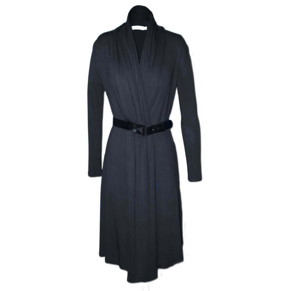 Charcoal Dress Coat - Catapult Your Clothing Layers Today