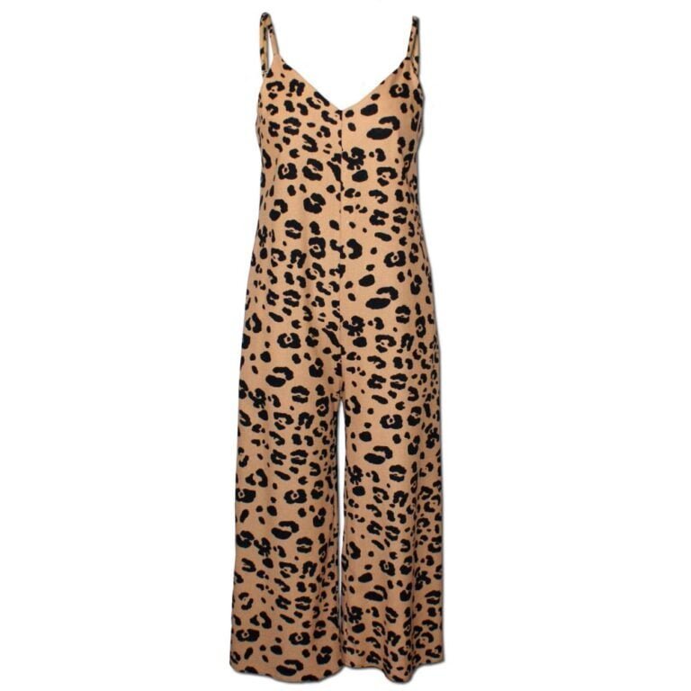 Leopard Print Jumpsuit - Intriguing Clothing For Summer