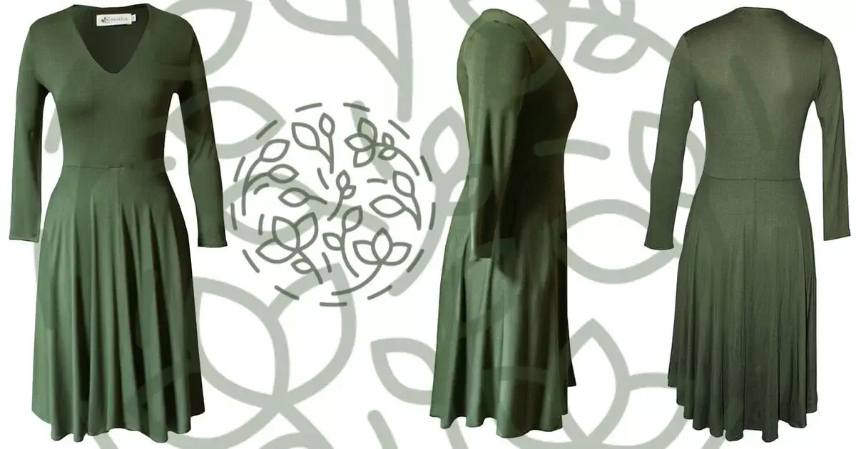 Olive Stretch Dress - Glamorous Functional & Versatile