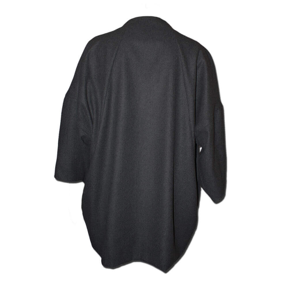 Nucleus ⋆ Black Oversized Coat - Kyoto Coat In Black