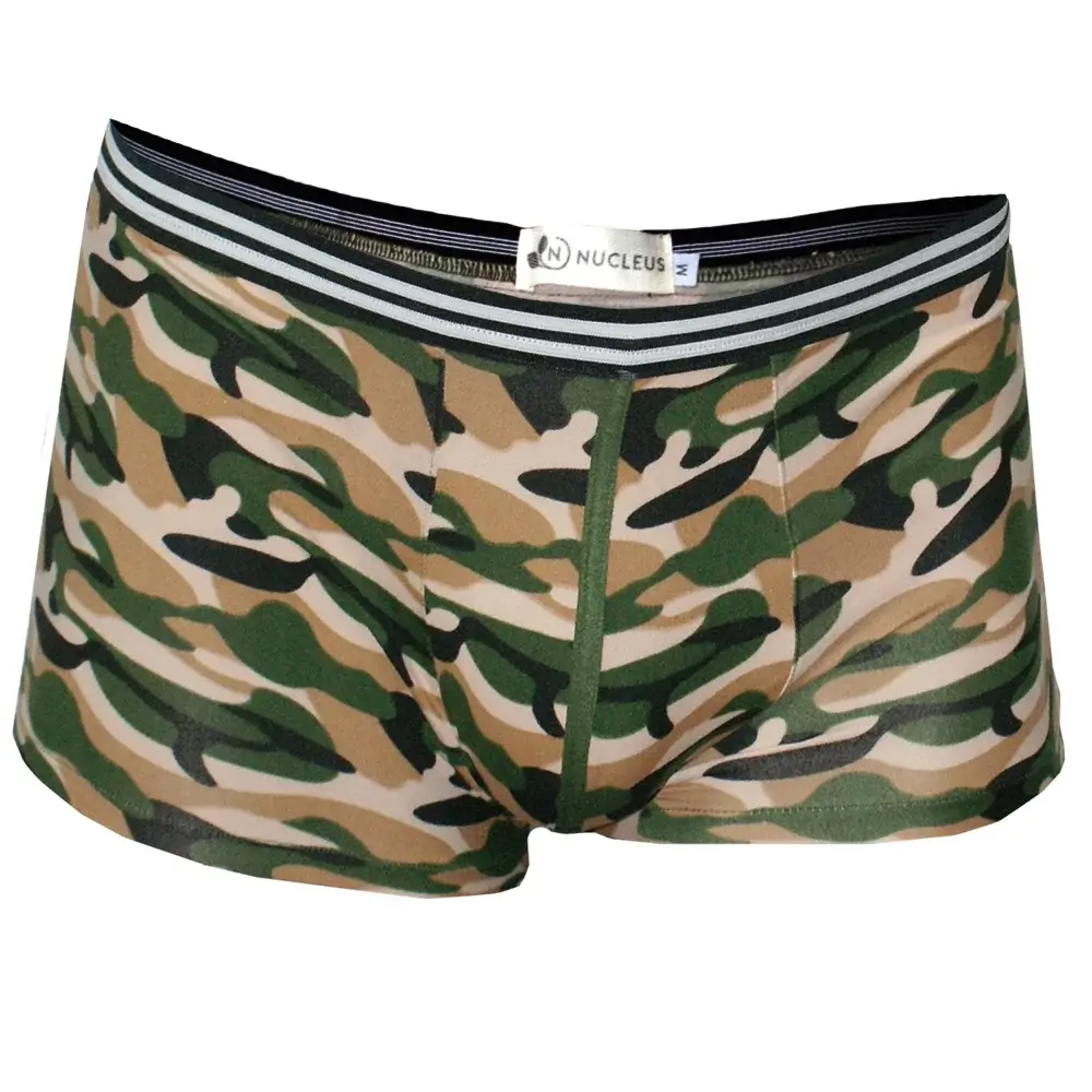 Nucleus ⋆ Short Camo Boxers - Men's Shorty Boxer Briefs